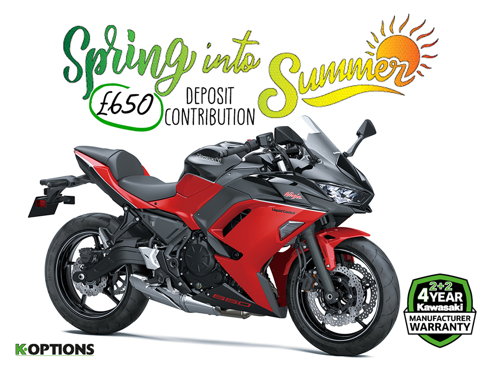 2024 Ninja 650 40th Anniversary Edition - J&L Motorcycles Ltd